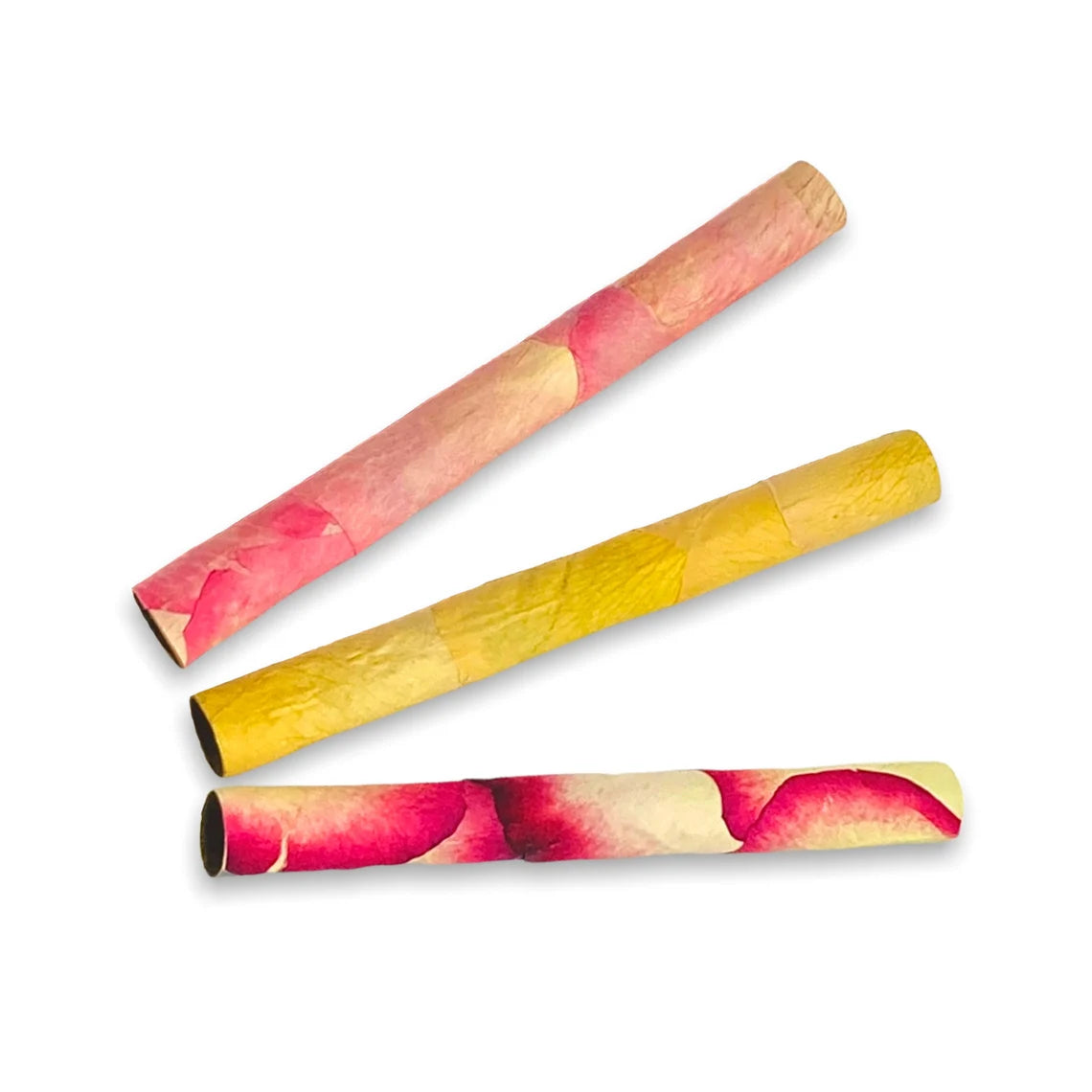 Variety Pack of 3 Rose Petal Spiral Filter Blunts – PETALS Roses